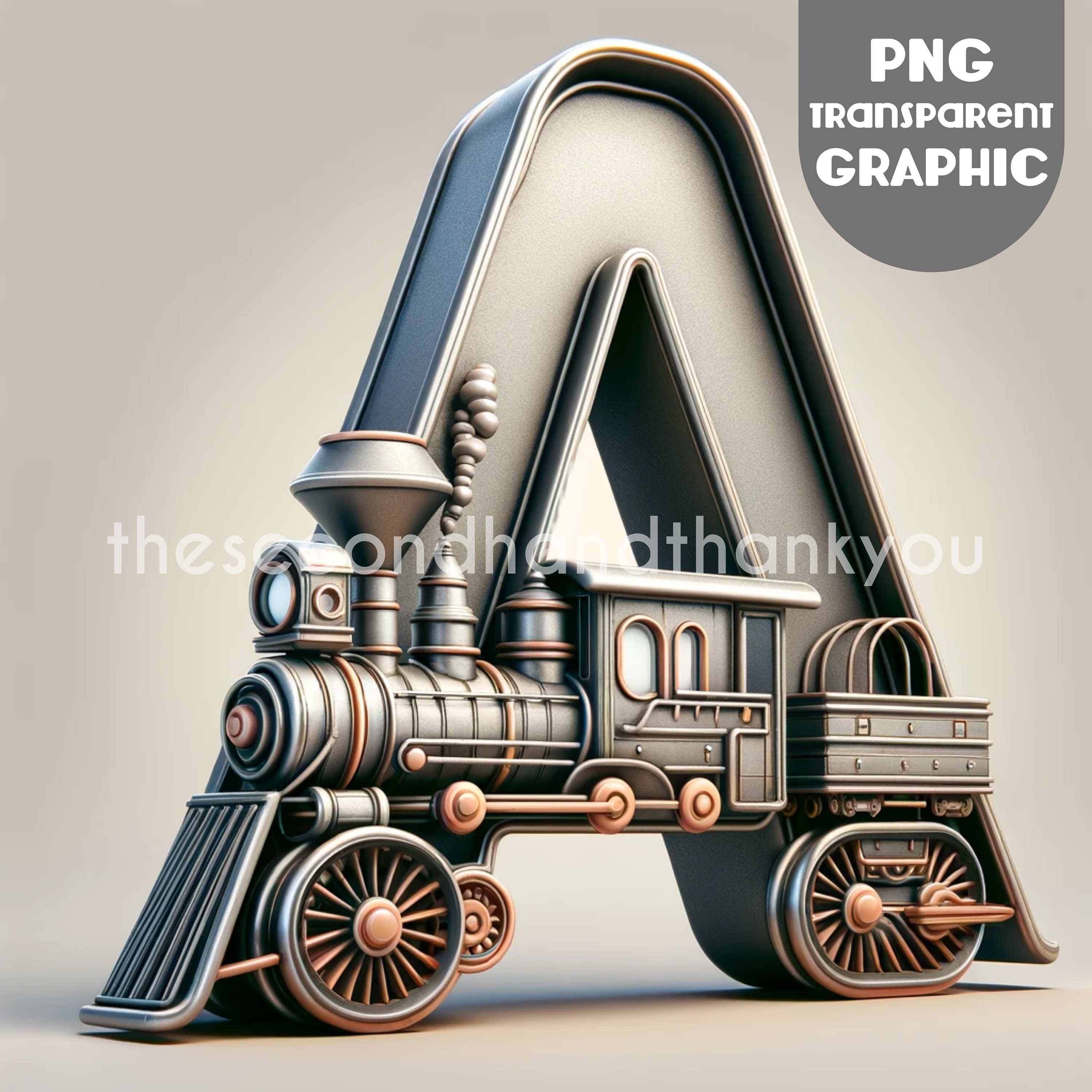 Train PNG, Doodle Letters, Doodle Font, 3D Letters, Alphabet PNG ...