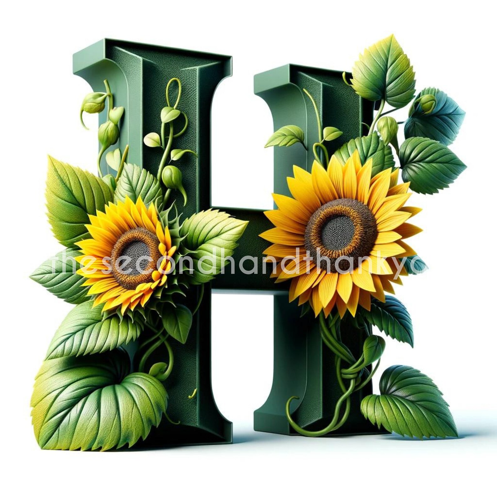 Sunflower PNG Clipart, Sunflower Alphabet, Doodle Letters, Doodle Font ...