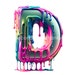 3D Dripping Paint Letters, Alphabet Set, PNG Doodle Letter Font, Alpha ...