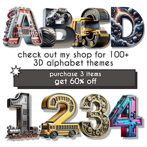 Dinosaur PNG, Doodle Letters, Doodle Font, 3D Letters, Alphabet PNG ...
