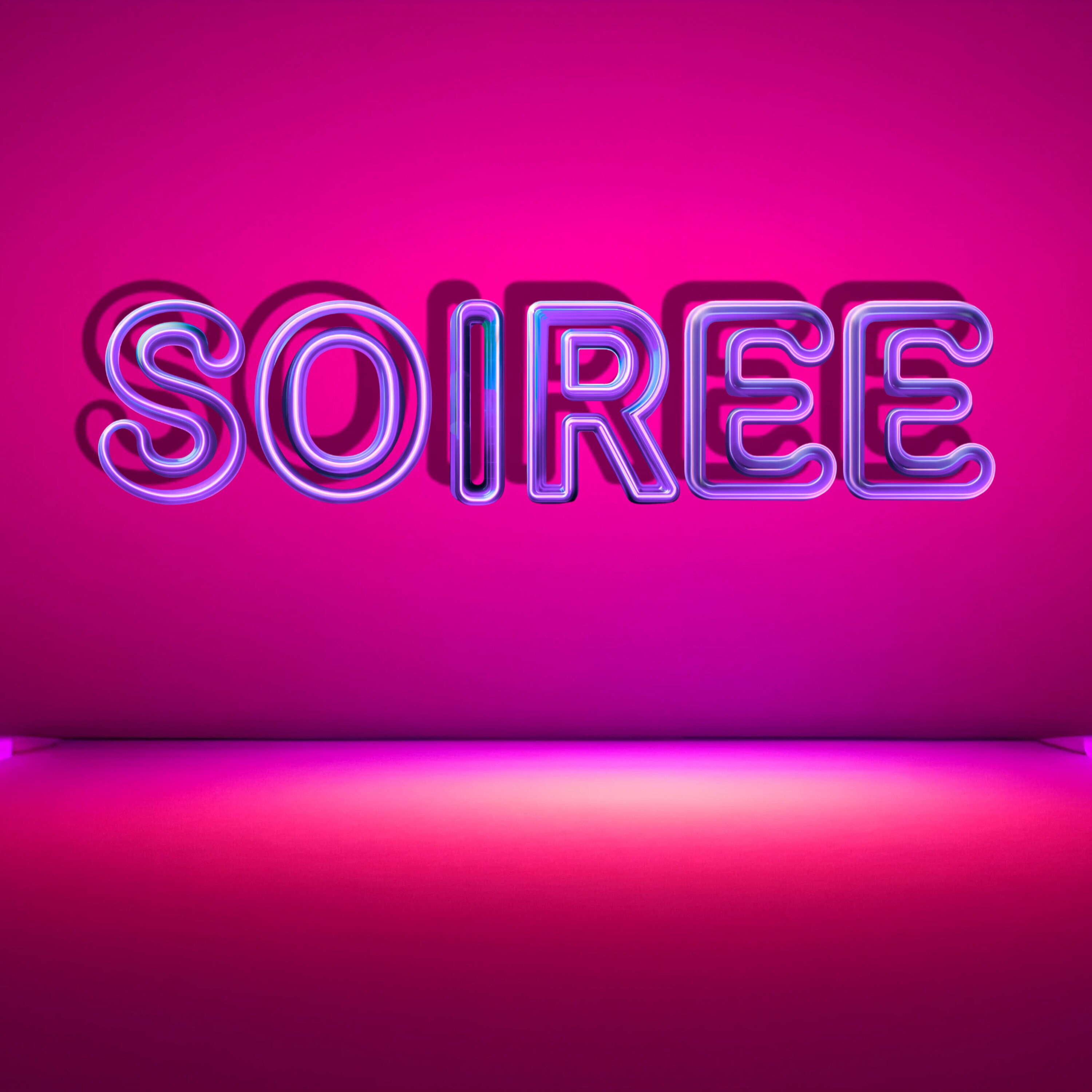 Neon Font PNG Lettering, Digital Purple Glowing Letters, 3D Alpha ...