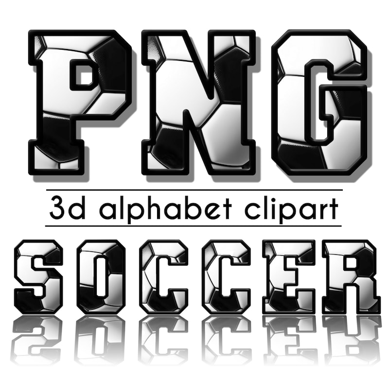 Soccer Wall Letters - Etsy