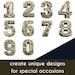 Robot PNG, Doodle Letters, Doodle Font, 3D Gold Letters, Alphabet PNG ...