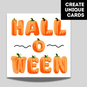 Halloween Pumpkin Clipart PNG Font | Pumpkin Alphabet Doodle Clip Art ...