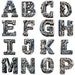 Robot PNG, Doodle Letters, Doodle Font, 3D Letters, Alphabet PNG ...