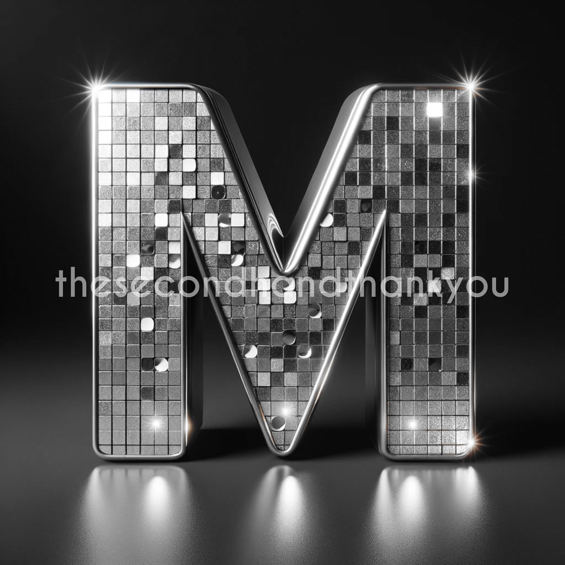 Disco Ball PNG, 3D Alphabet, Doodle Letters, Doodle Font, Silver Shiny ...