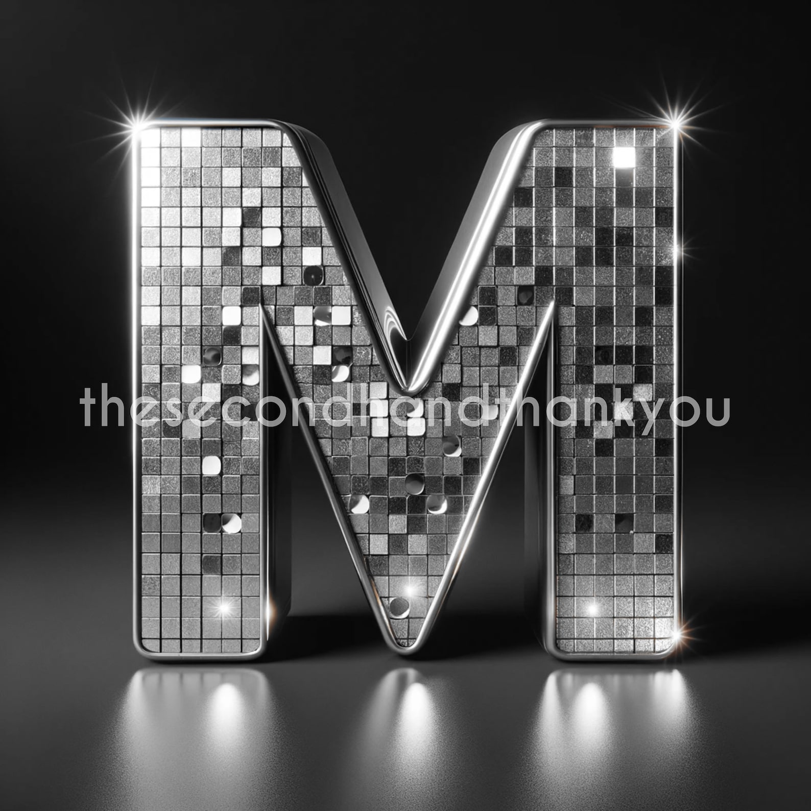 Disco Ball PNG, 3D Alphabet, Doodle Letters, Doodle Font, Silver Shiny ...