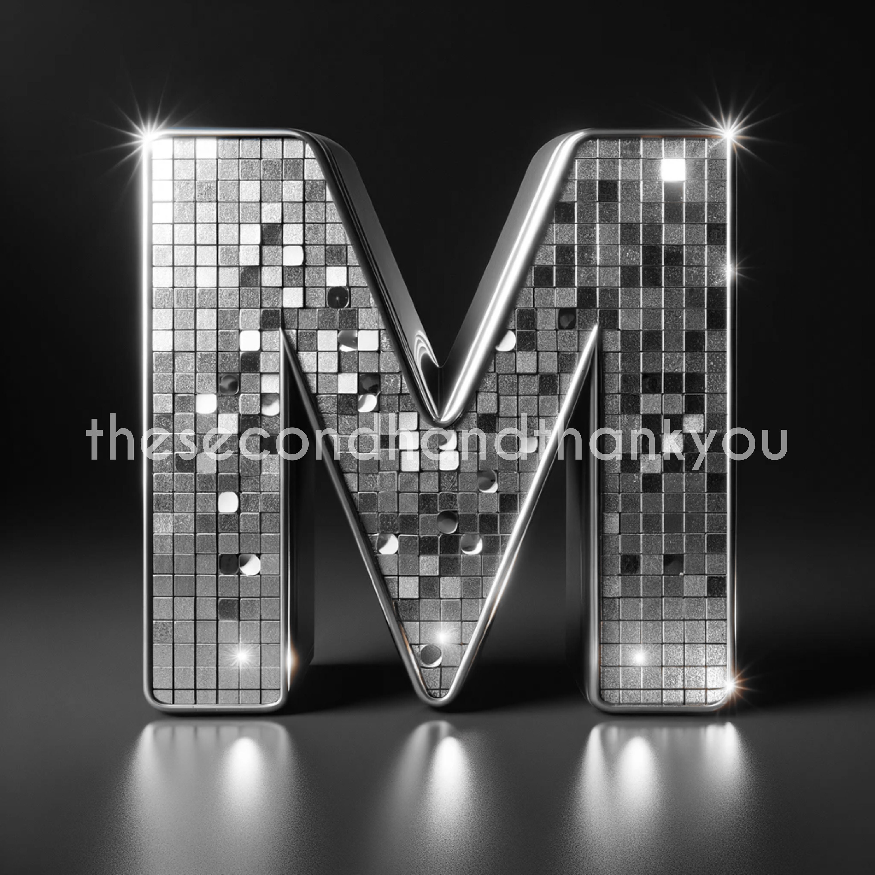 Disco Ball PNG, 3D Alphabet, Doodle Letters, Doodle Font, Silver Shiny ...