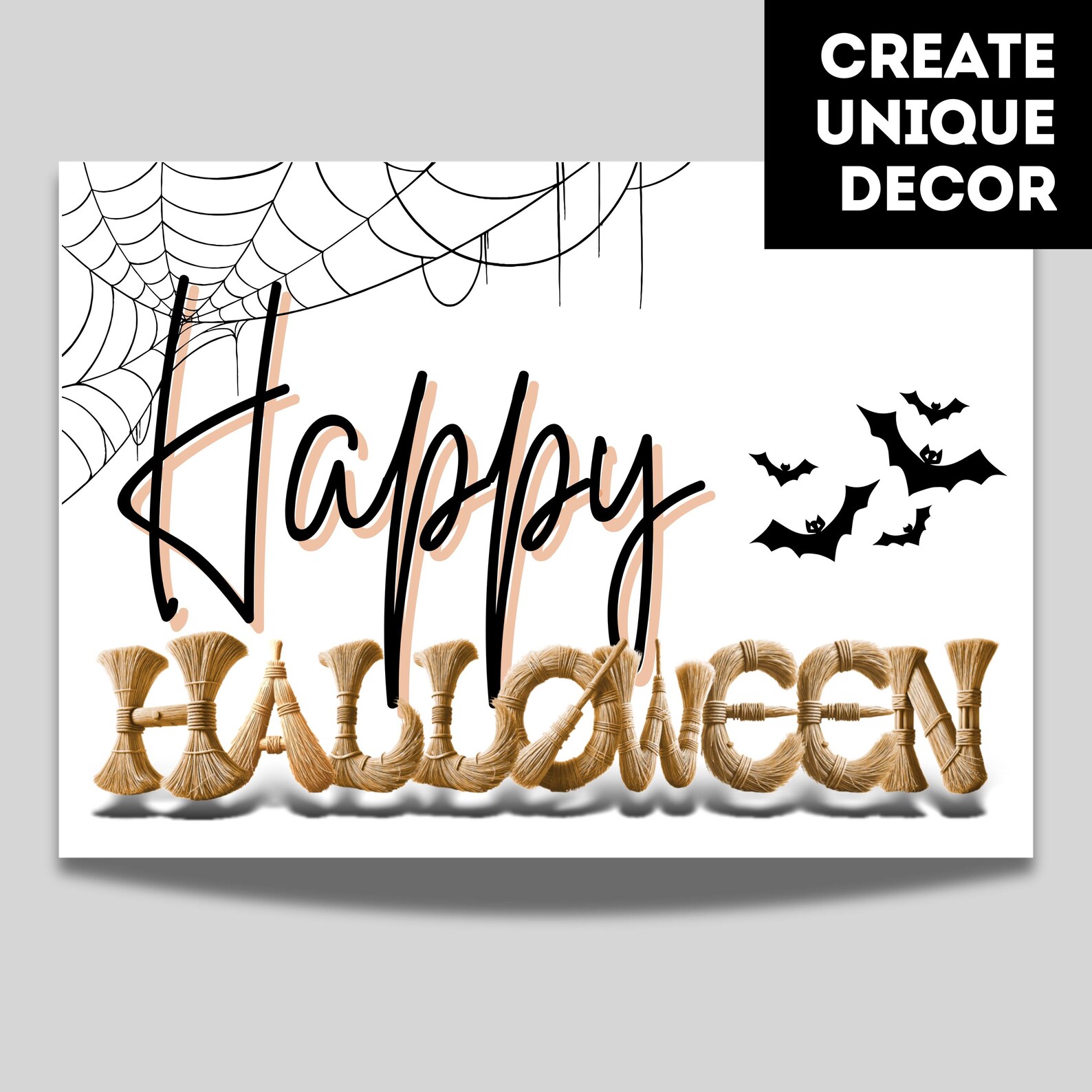 Witches Broom Clipart PNG Font | Halloween Alphabet Doodle Clip Art ...