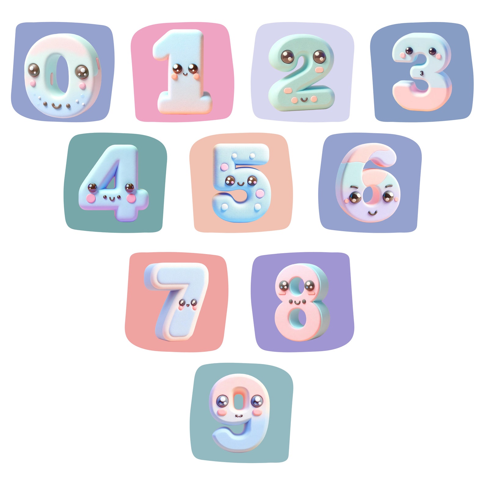 Kawaii Alphabet, Kawaii Clipart, Doodle Letters, Doodle Font, Kawaii ...