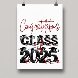 Class of 2025 Graduation PNG - Senior 2025 Clipart, High-resolution ...