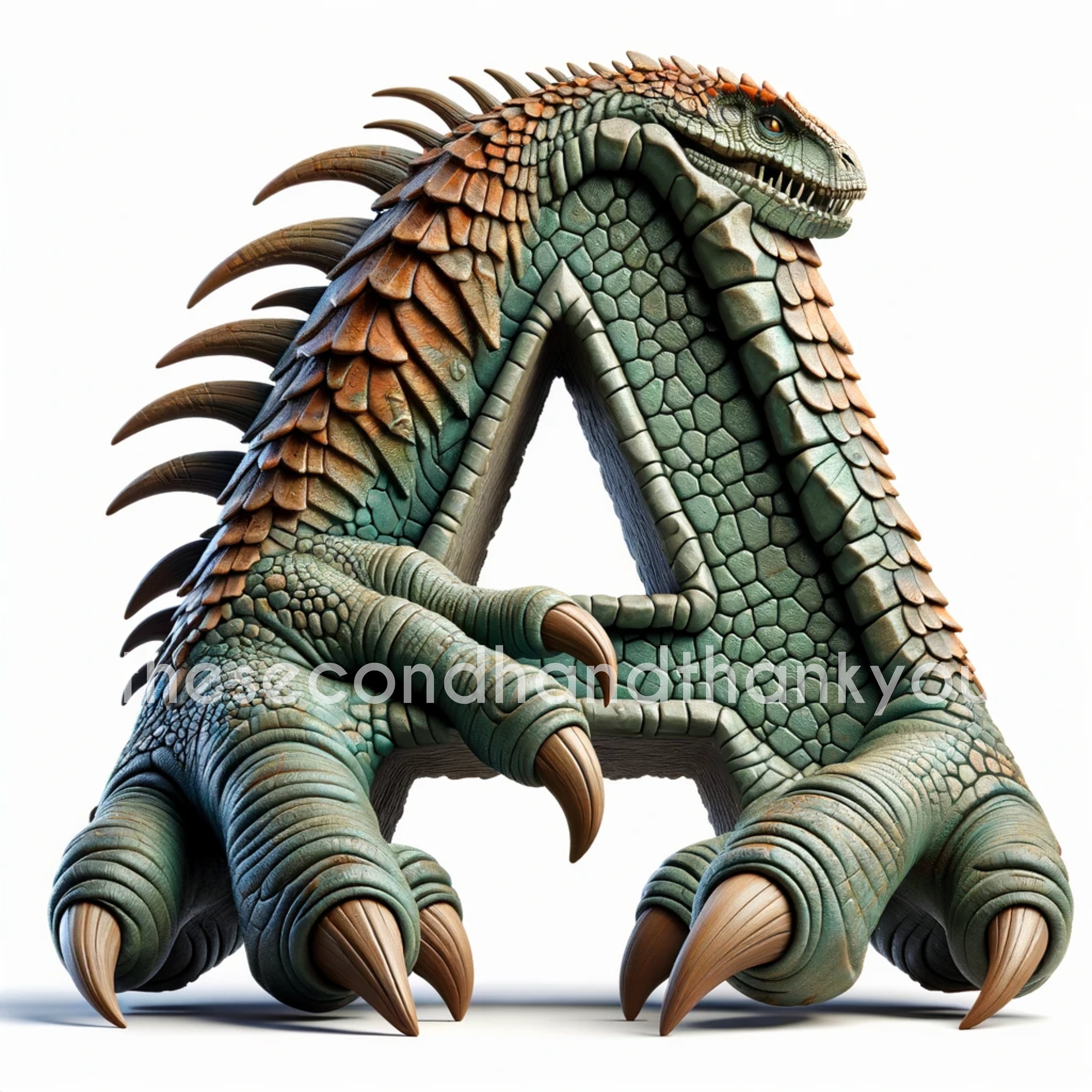 Dinosaur PNG, Doodle Letters, Doodle Font, 3D Letters, Alphabet PNG ...