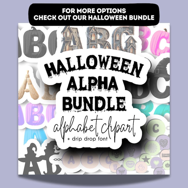 Halloween Letters Font SVG PNG | Spooky Witch Hat Alphabet Clipart ...