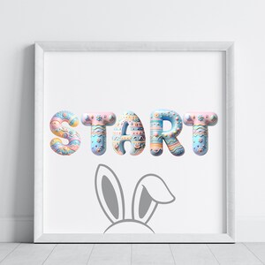 Easter Egg Font, Doodle Letters, Doodle Font, 3D Alphabet PNG, Digital ...