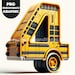 School Bus PNG Clipart, Doodle Letters, Doodle Font, 3D Font, 3D ...