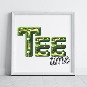 Golf Alphabet, Golf PNG, Doodle Letters, Doodle Font, 3D Letters ...