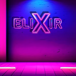 Neon Font Pink PNG Letters, Digital Neon Glow Clipart, 3D Alphabet ...