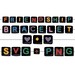 Friendship Bead Bracelet SVG, Alphabet Bead, Doodle Letters, Doodle ...