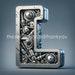 Robot PNG, Doodle Letters, Doodle Font, 3D Letters, Alphabet PNG ...