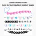 Doodle Letters, Doodle Font, SVG Bundle, Friendship Bead SVG, Alphabet ...
