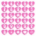 Candy Heart SVG, Alphabet PNG, Friendship Bead Bracelet SVG, Heart Svg ...