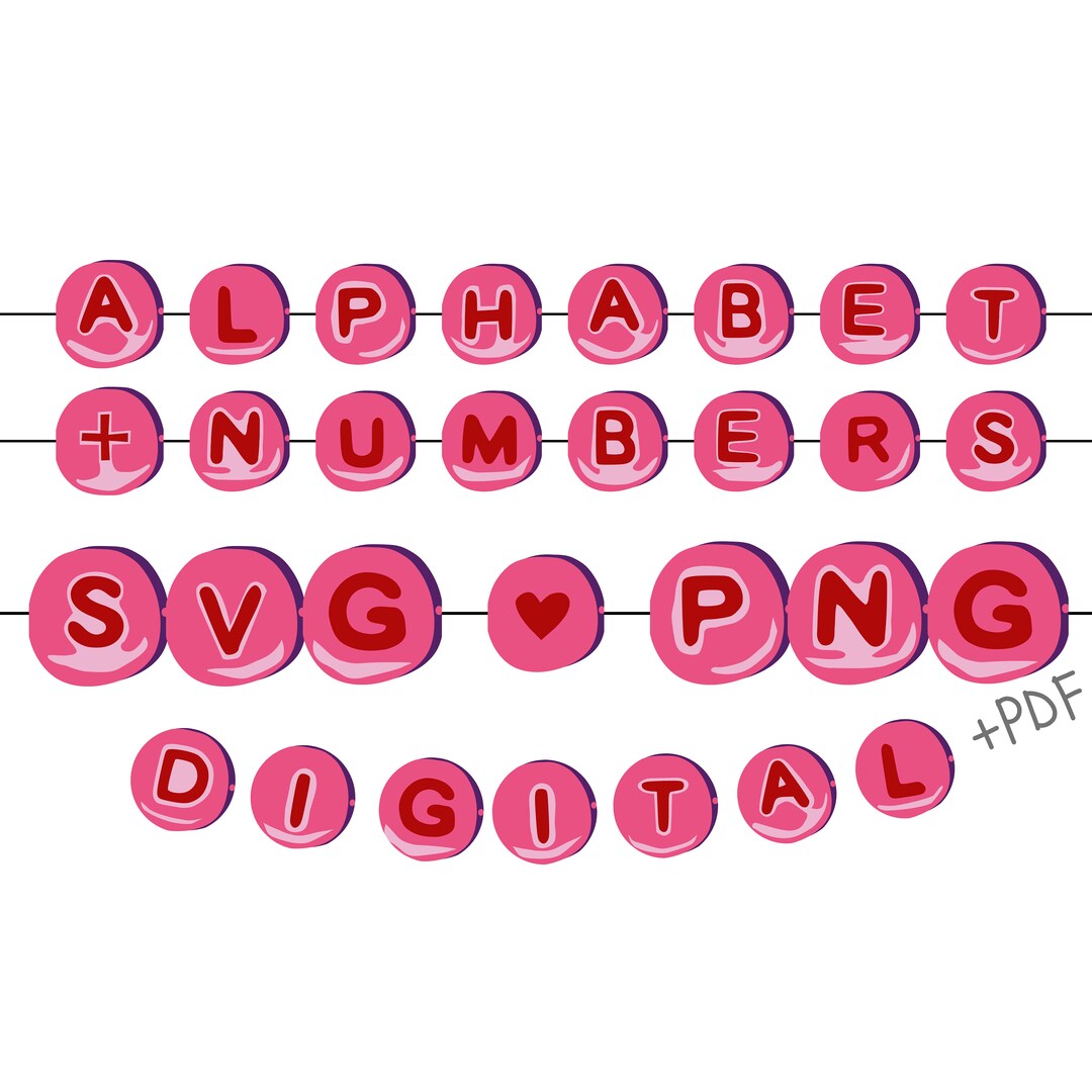 Heart SVG, Valentines SVG, Doodle Letters, Doodle Font, SVG Bundle ...