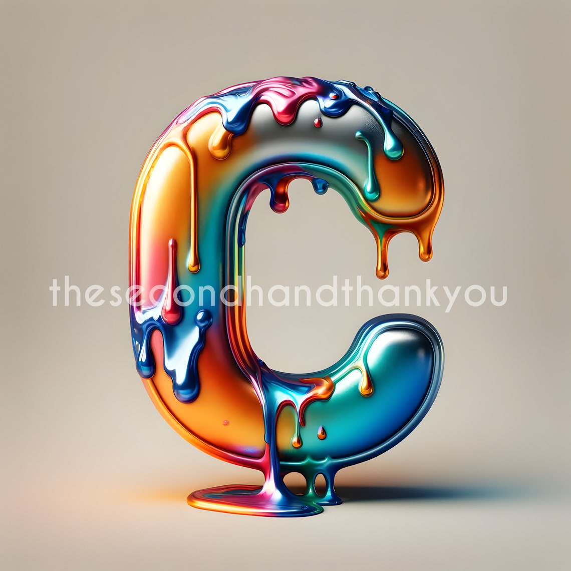 3D Letters, Doodle Letters, Alphabet Set PNG, Bundle 3D Alphabet, Metal ...