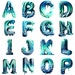 3D Letters, Alphabet Clipart, Alphabet PNG, Bundle 3D Alphabet, Candle ...