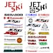 JET SKI Logos and Branding Bundle .svg .pdf .png & .dxf Digital Files ...
