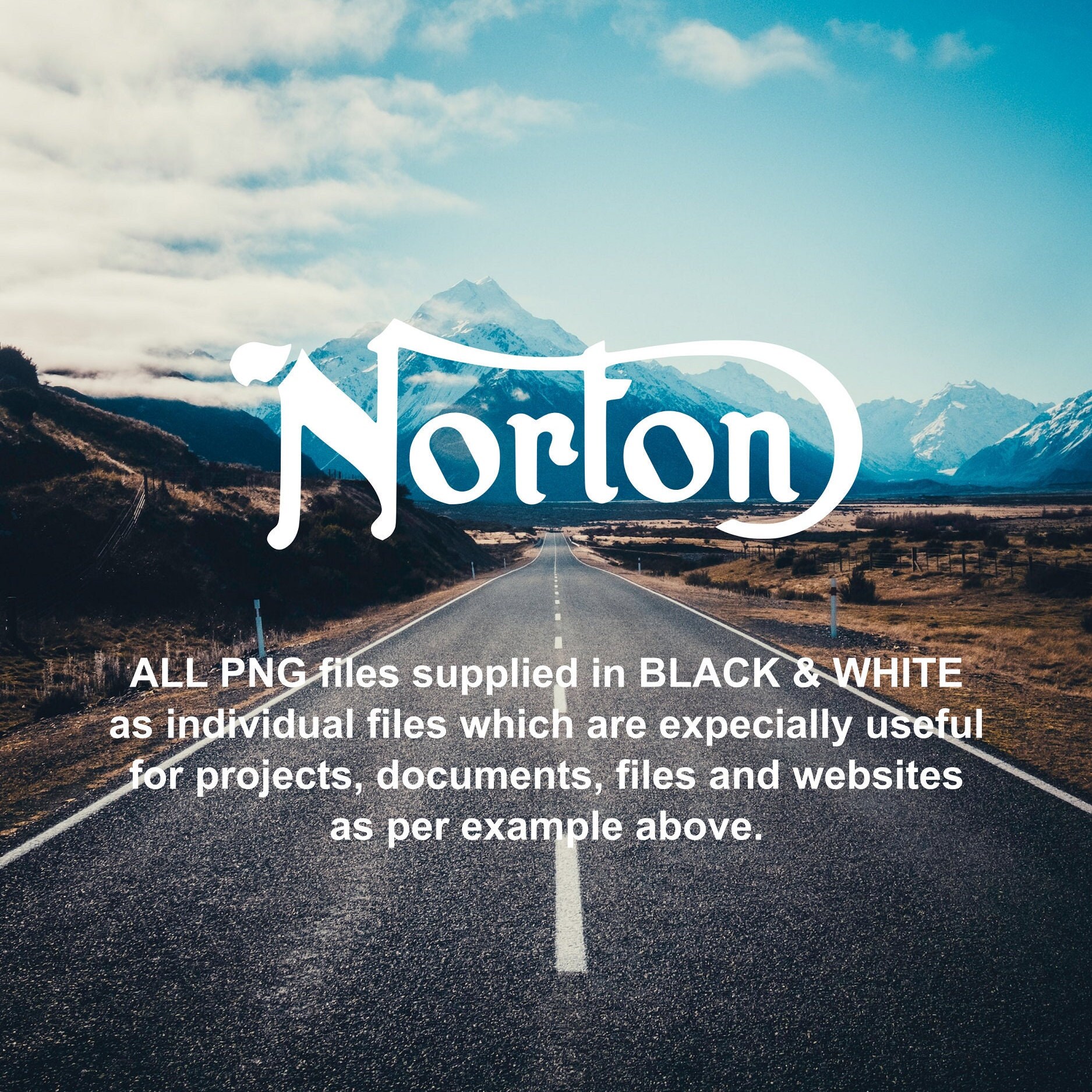 NORTON MOTORCYCLE LOGOS : Digital Bundle of .svg .dxf .png .eps & .pdf ...