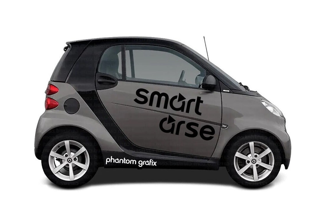 SMART ARSE, Smarty Pants and Party Time Smart Car Logos - .svg .dxf ...
