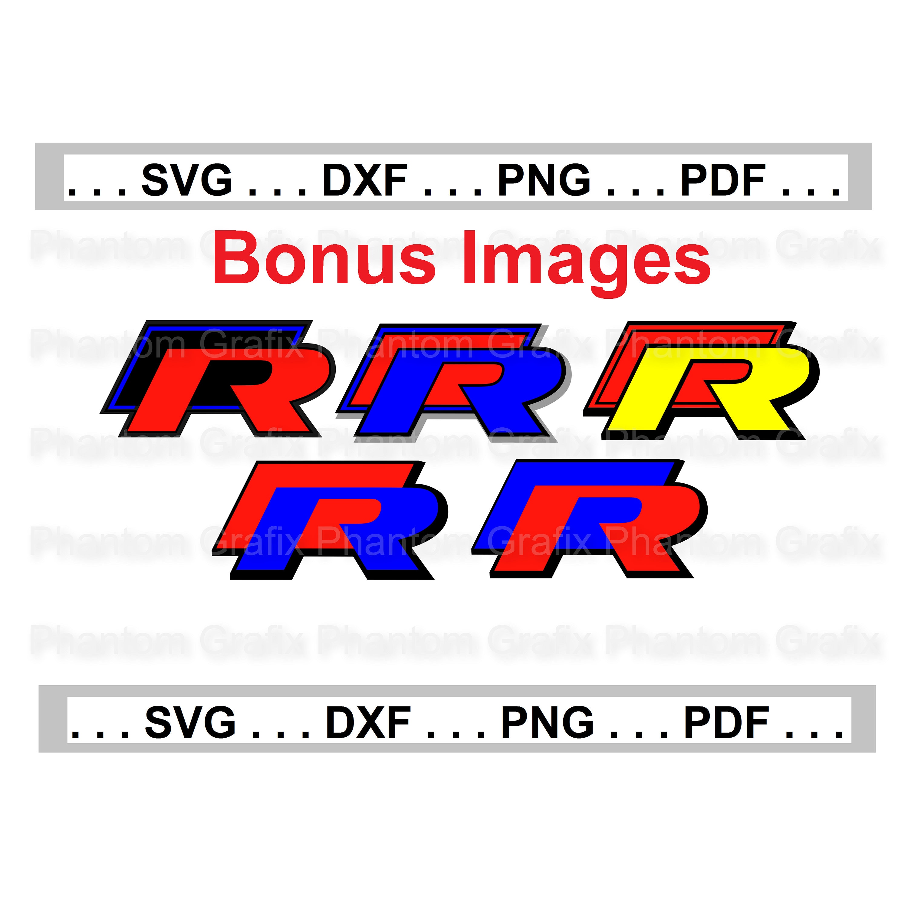 VW R logo Bundle 2 .svg .pdf .png & .dxf digitale Vektor-Dateien für ...