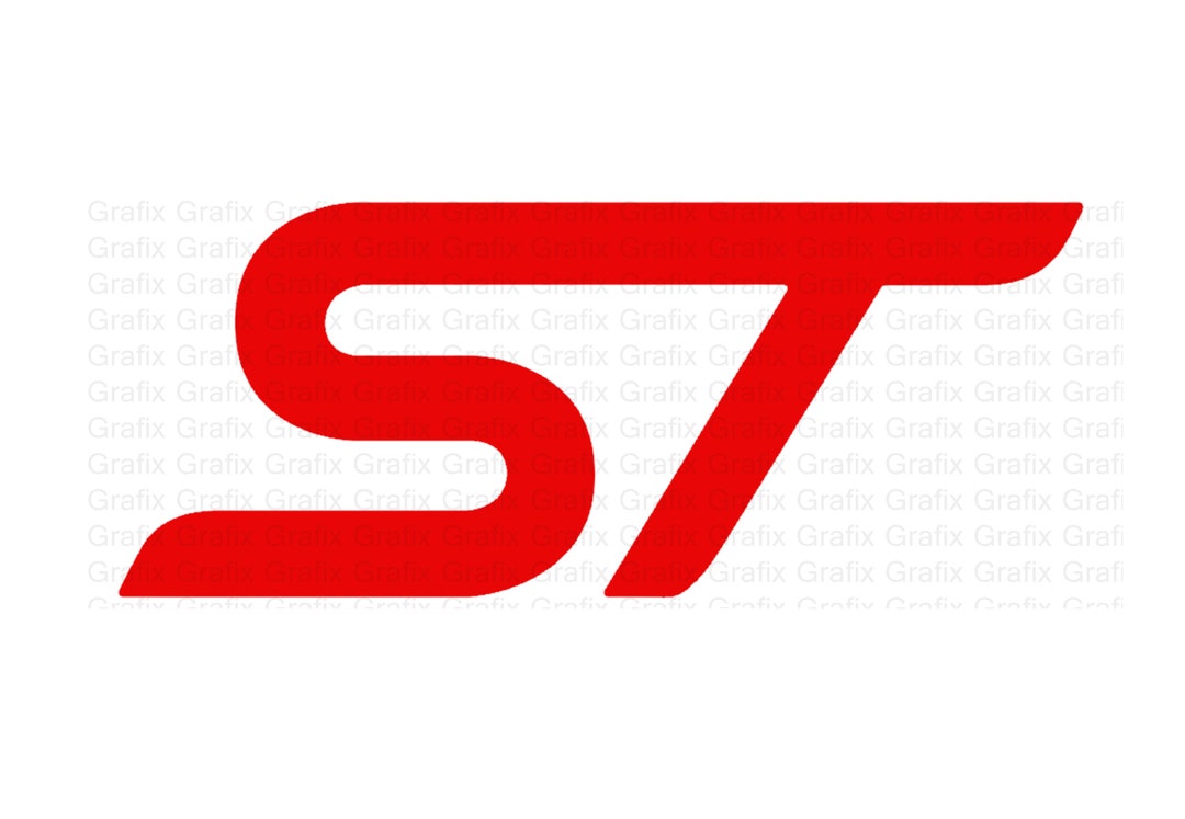 St Logo Ford Vector Clipart