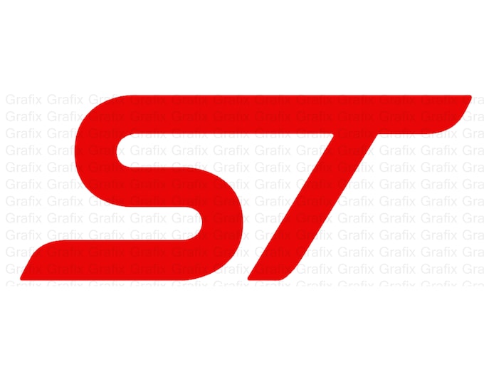 FORD ST DIGITAL Logos for Vinyl Cutter in .svg .dxf .png .pdf Formats ...