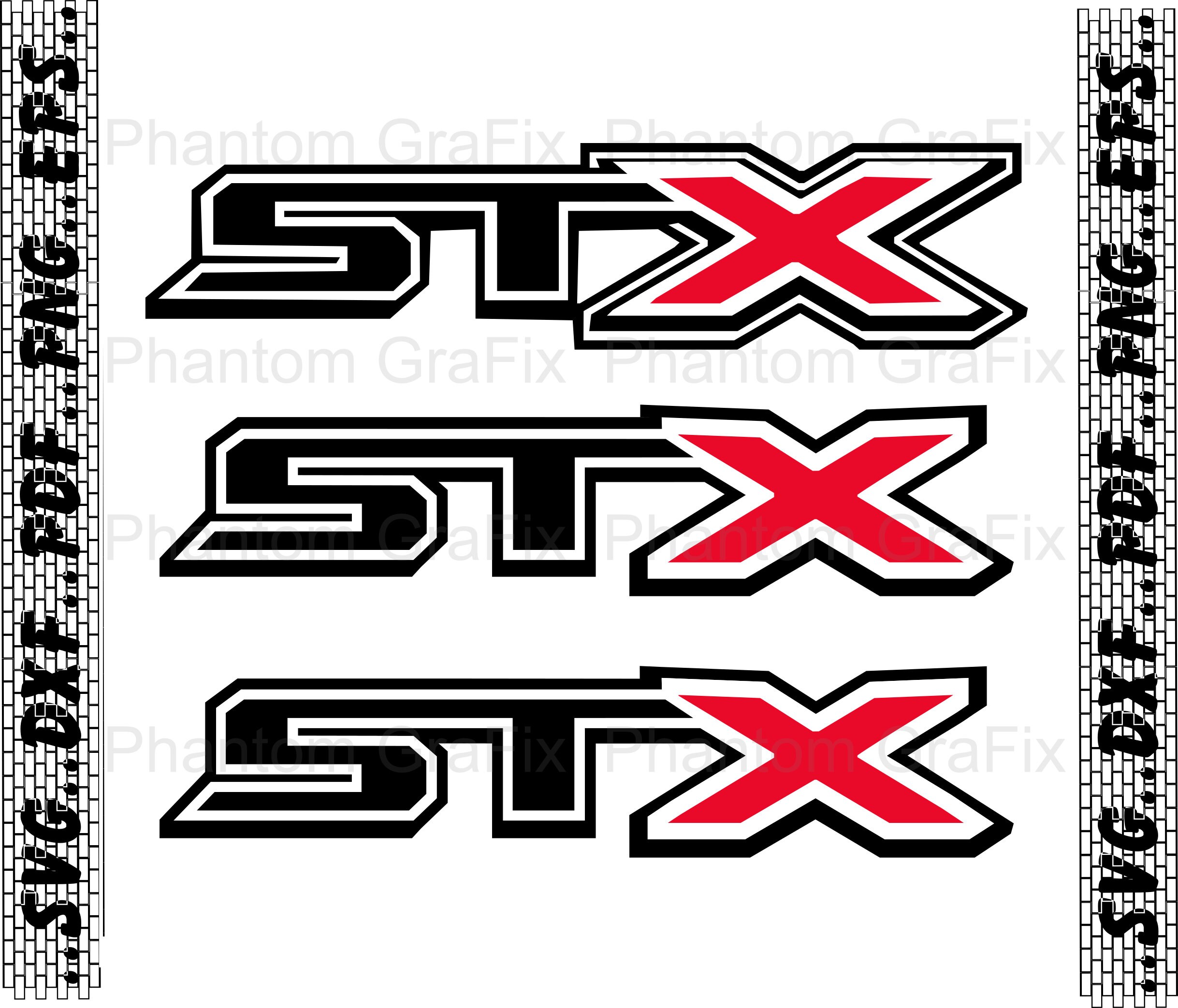 FORD ST X EXCLUSIVE Simplified Logo Optimised for Vinyl Cutters .svg ...