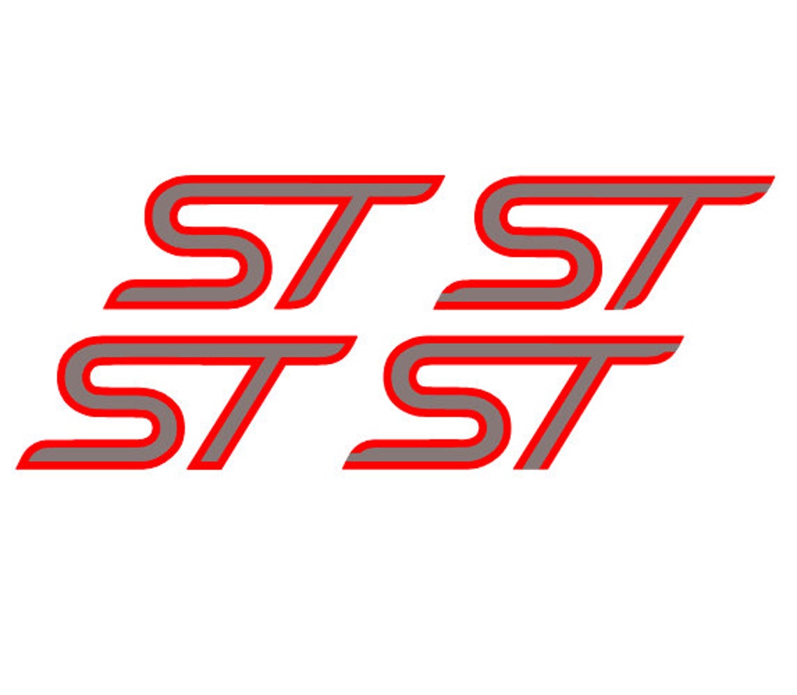 FORD ST DIGITAL Logos for Vinyl Cutter in .svg .dxf .png .pdf Formats ...