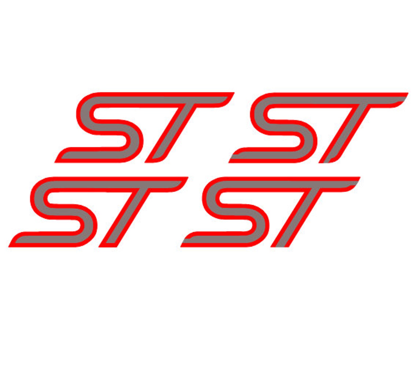 FORD ST DIGITAL Logos for Vinyl Cutter in .svg .dxf .png .pdf Formats ...