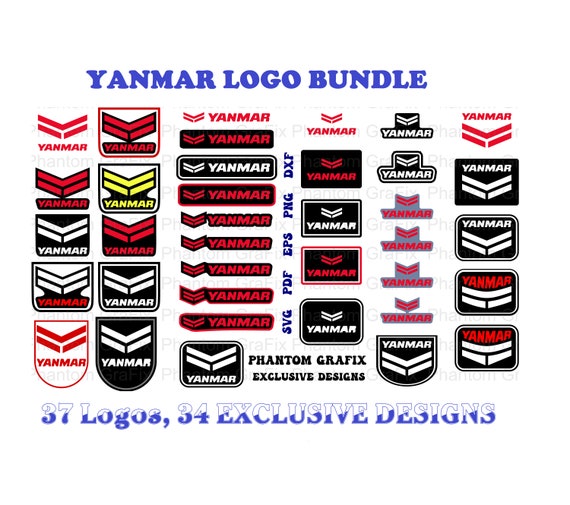 YANMAR Branding Bundle .svg .pdf .png .eps & .dxf Digital - Etsy Australia