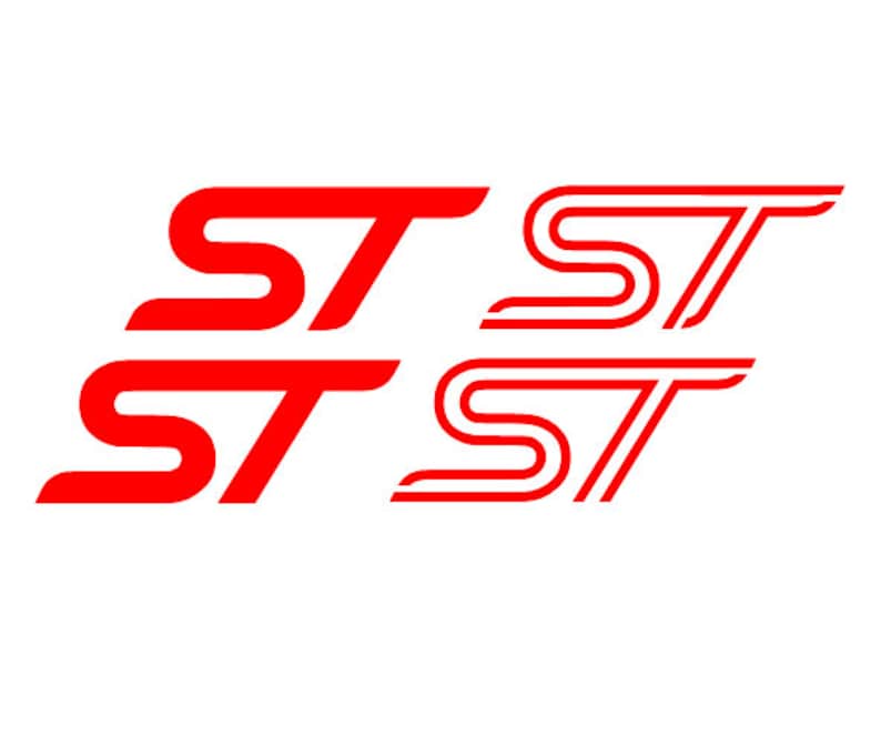 FORD ST DIGITAL Logos for Vinyl Cutter in .svg .dxf .png .pdf Formats ...