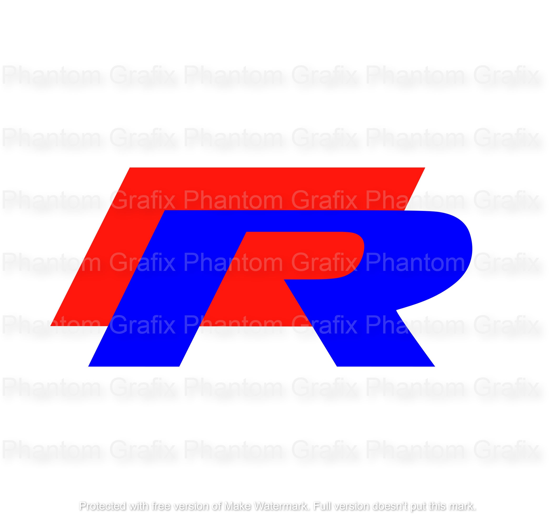 VW R Logo Bundle 2 .svg .pdf .png & .dxf Digital Vector Files for Vinyl ...
