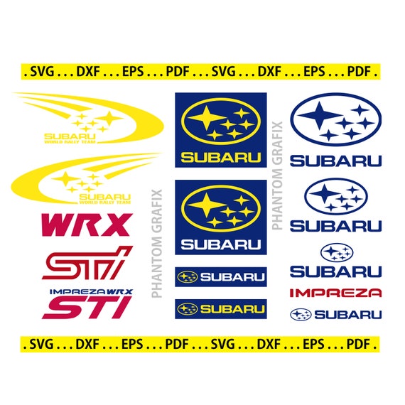 Subaru Wrx Logo Wrx Emblem Metall Karosserie Aufkleber Fahrzeug Vorne