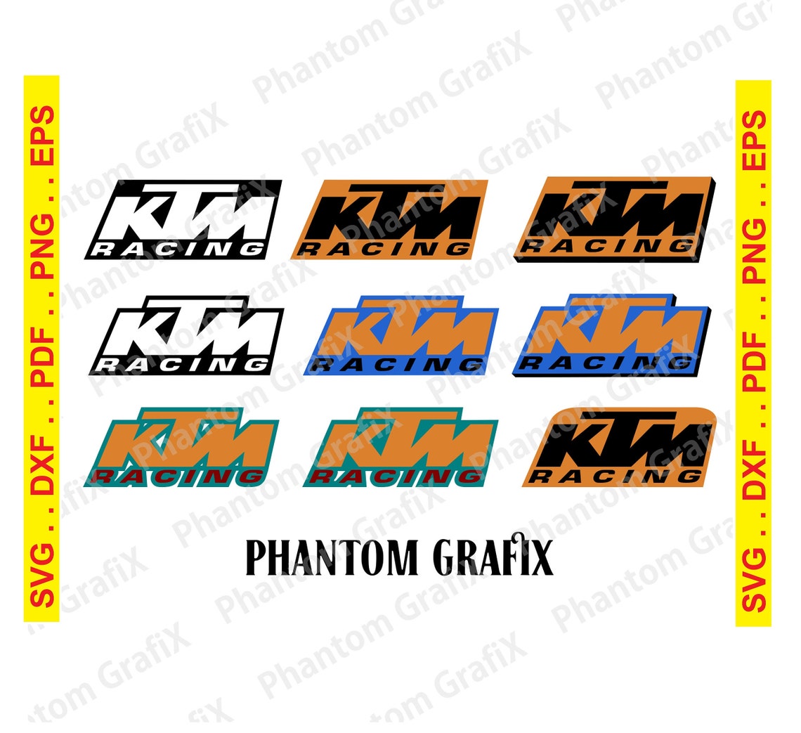 KTM Logo .svg Logos for Motorcycles, Vans, Cars, Mugs, T-shirts ...