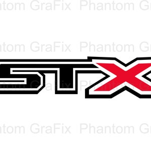 FORD ST X EXCLUSIVE Simplified Logo Optimised for Vinyl Cutters .svg ...