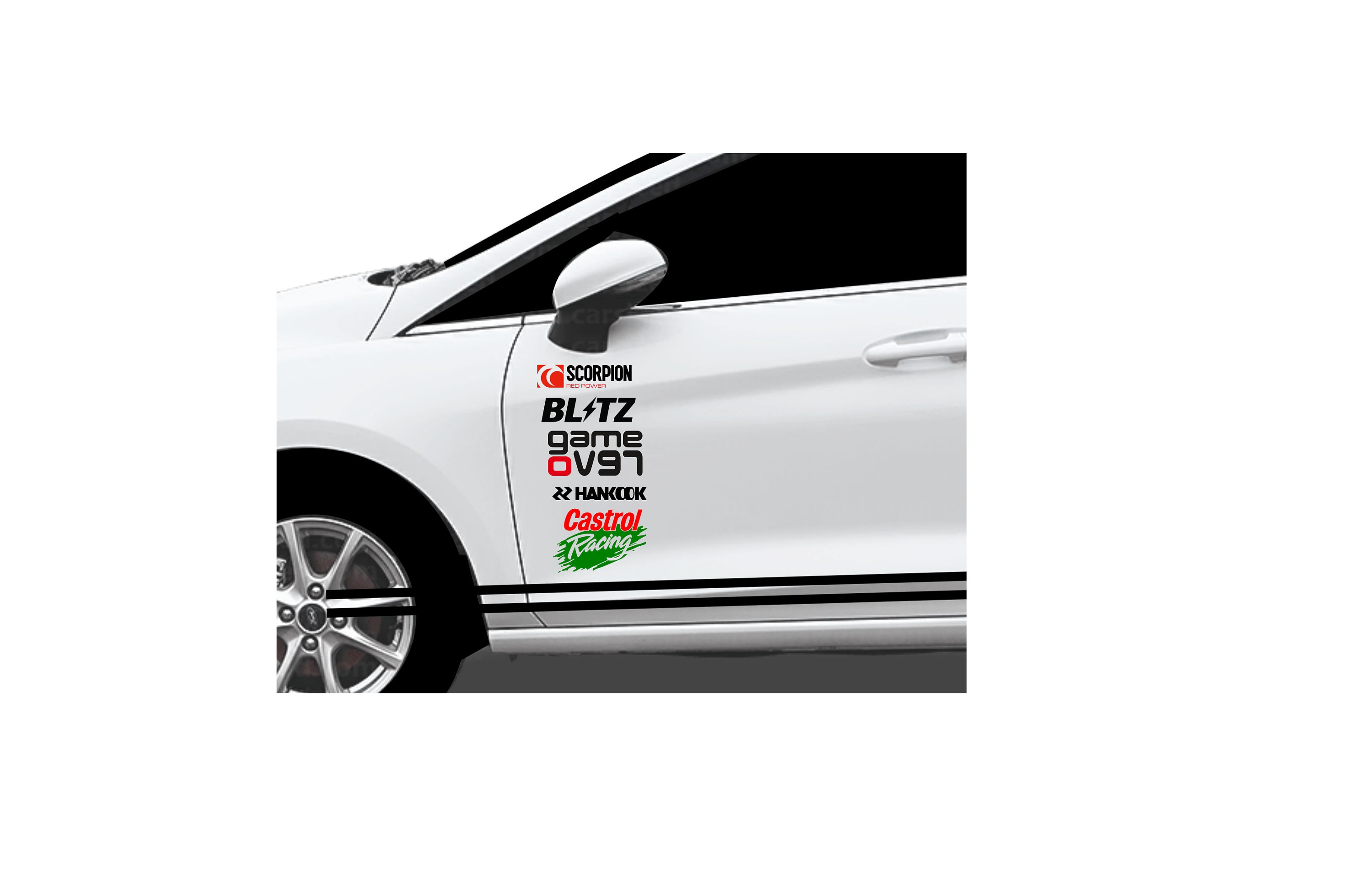 SVG Car Branding Bundle 4 .svg .pdf .png .eps & .dxf Digital Files for ...