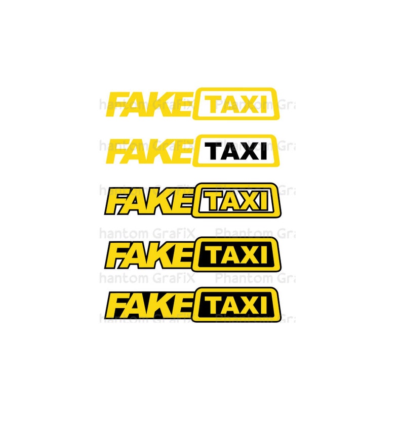 FAKE Taxi Svg, Farmer, Pilot, Sailor, Biker, Driver Bundle .svg .pdf ...