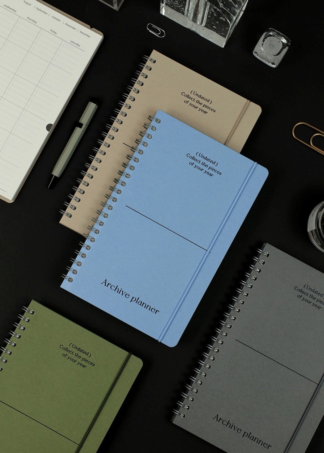 All Year Long High-quality Planner Archive Weekly Planner Undated ...