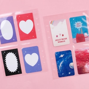 Photocard A5 Inserts 6 Ring Deco Binder Refill - Etsy