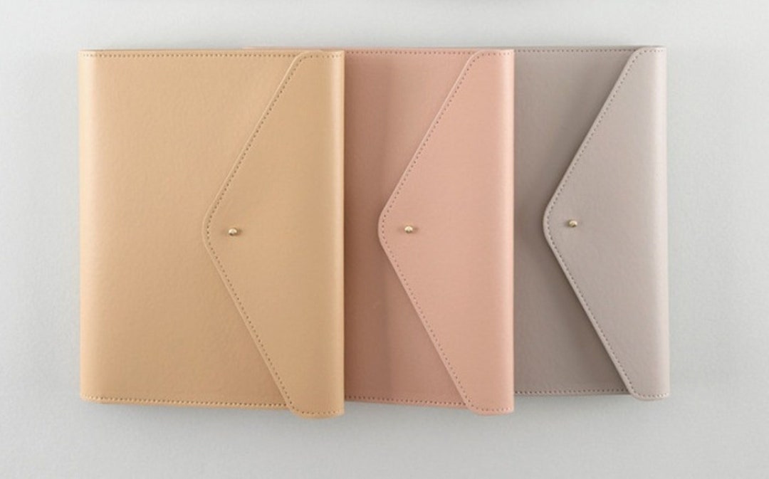 Premium A5 Slim Binder Classic Clutch A5 Binder Includes Color Matching ...