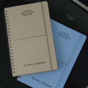 All Year Long High-quality Planner Archive Weekly Planner Undated Monthly Weekly Planner Minimal ...