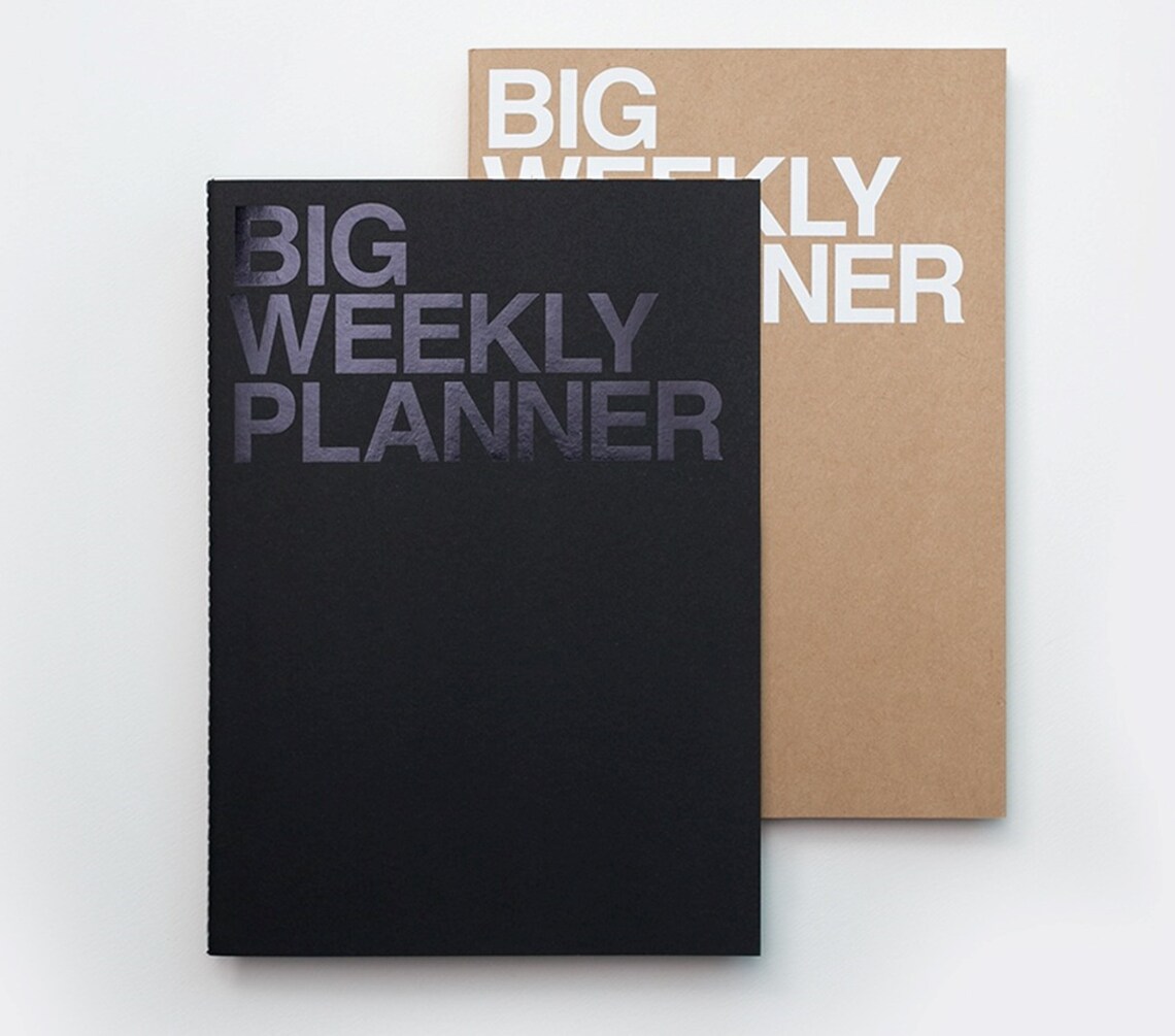 Premium Big Weekly Planner 54 Weeks High Quality Paper - Etsy